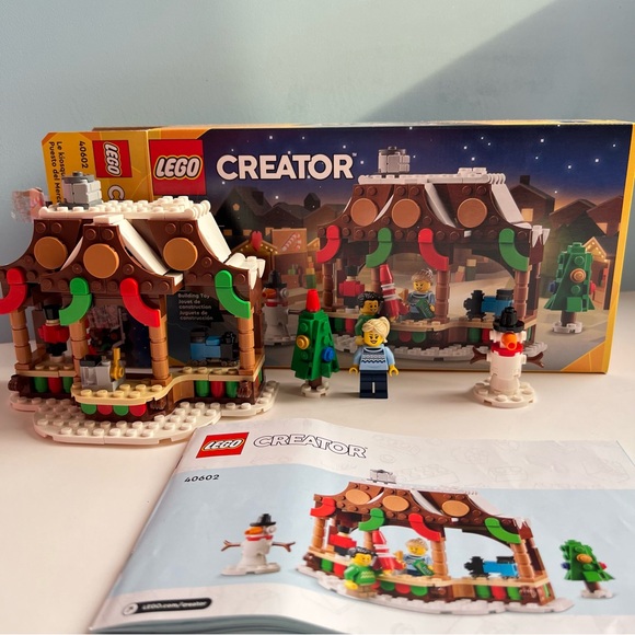 Lego | Toys | Lego Creator 4602 Winter Market Stall Christmas Lego Set ...